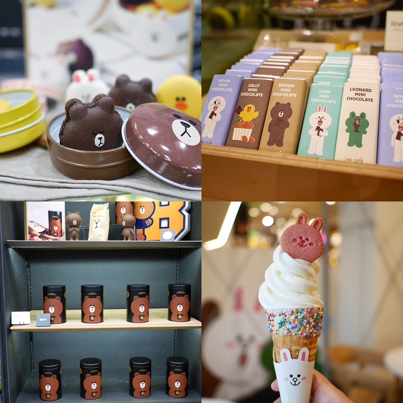 LINE Friends Cafe & Store at Garosugil - Seoul, South Korea ...