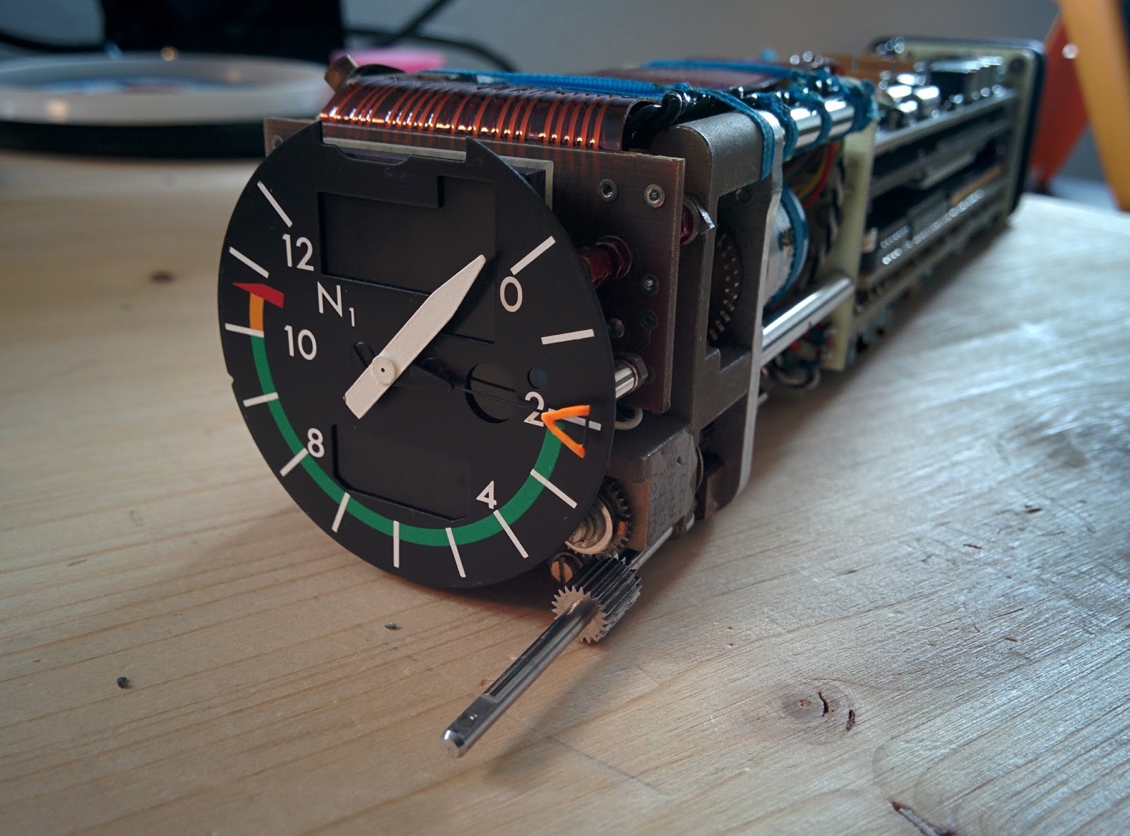 Boeing 737-300 Flight Deck Sim : N1 % RPM Indicator