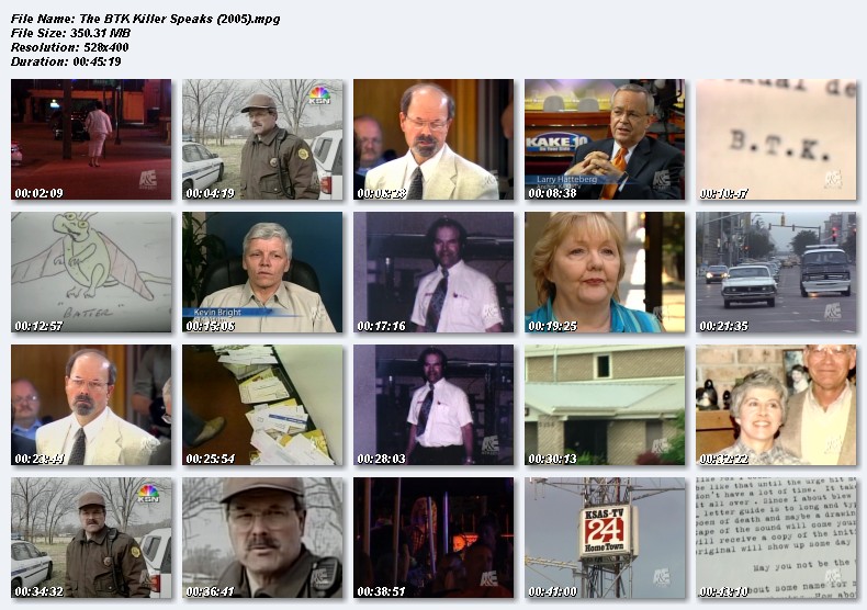 abraxas 365 dokumentarci: The BTK Killer Speaks (2005)