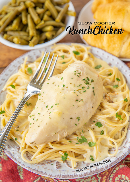 Slow Cooker Ranch Chicken | Plain Chicken | Bloglovin’