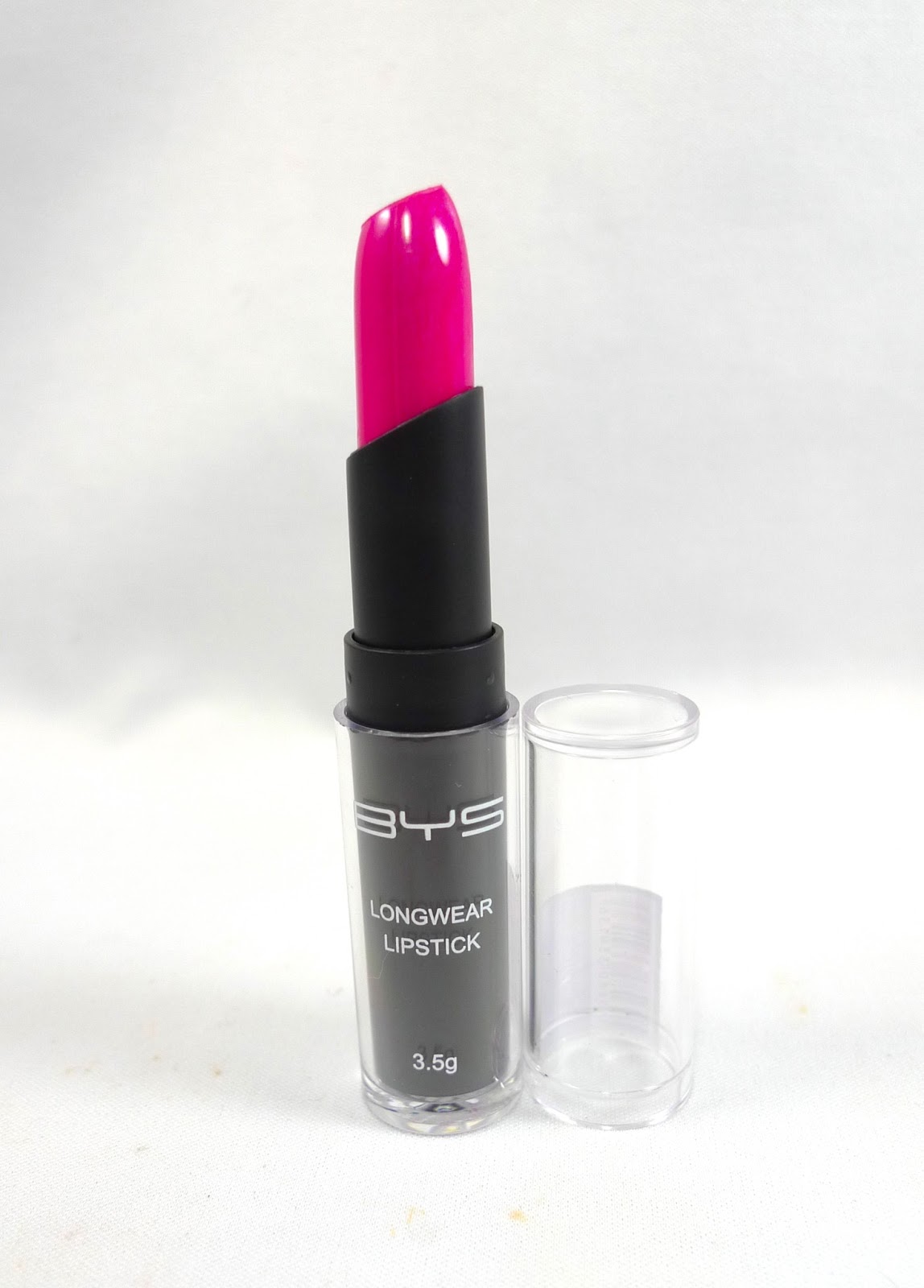 Review: BYS Longwear Lipstick in Flirty Fucshia