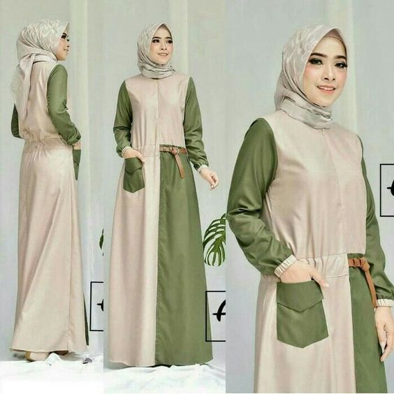 25+ Model Baju Gamis Muslimah Masakini Untuk Pesta dan Lebaran | Mesin ...