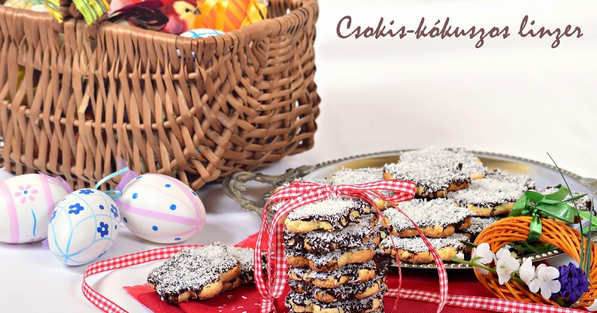 Koskacukor: Csokis-kókuszos linzer
