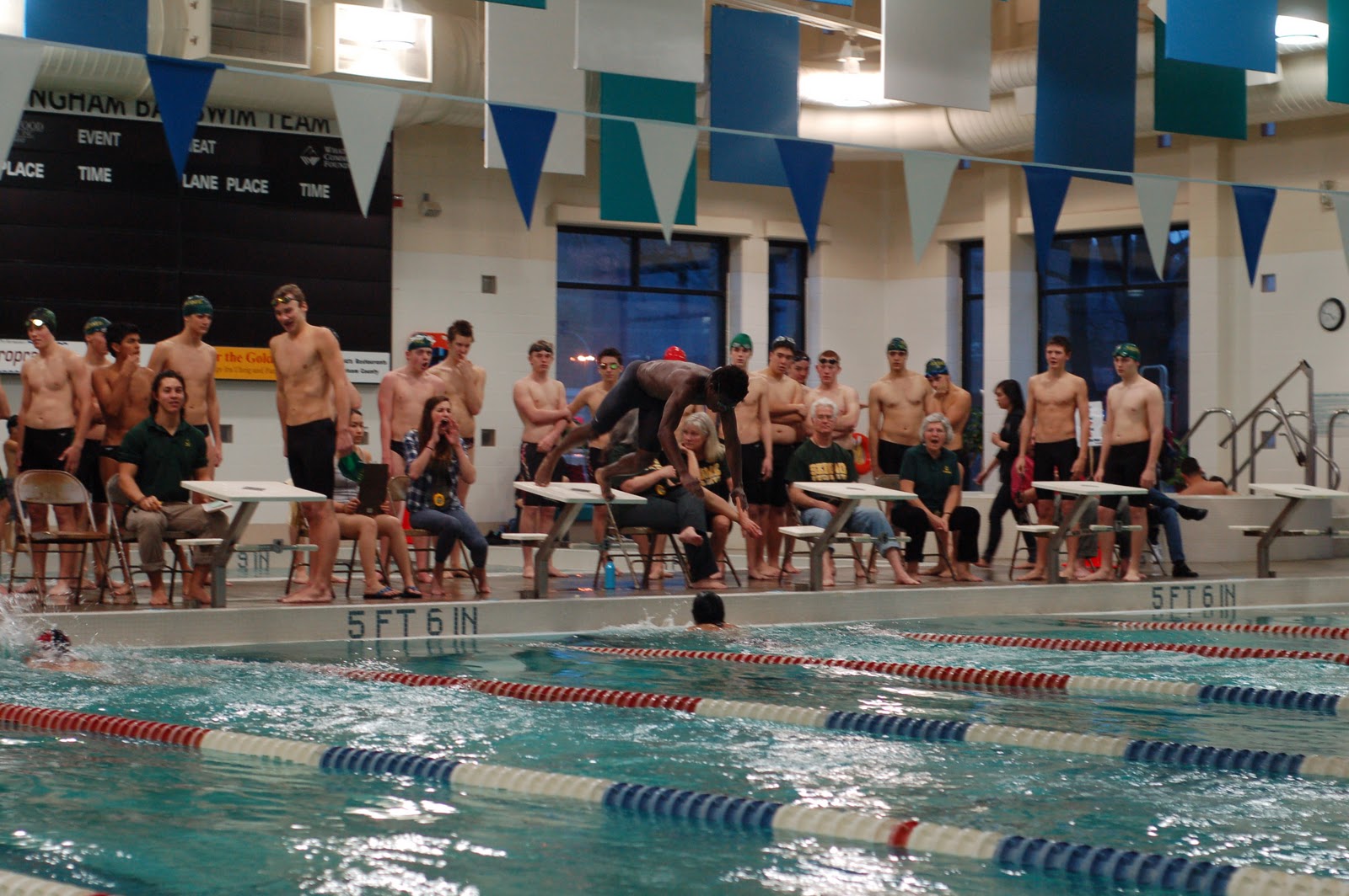 Glimpse of Peace: A Few Laps To Go {Varsity Swim & Dive}