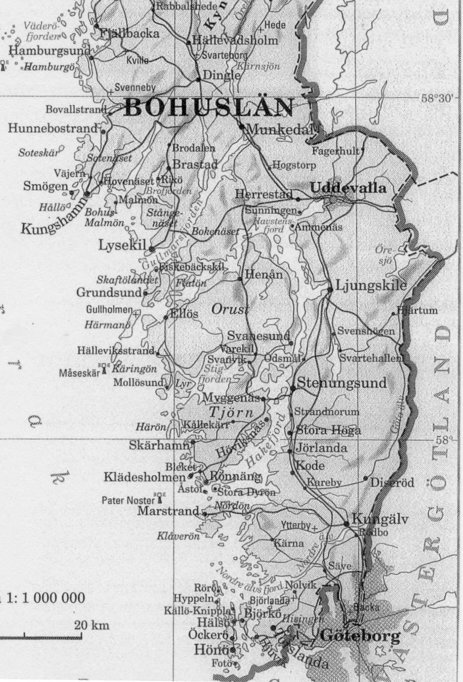 Karta Bohuslän | Karta