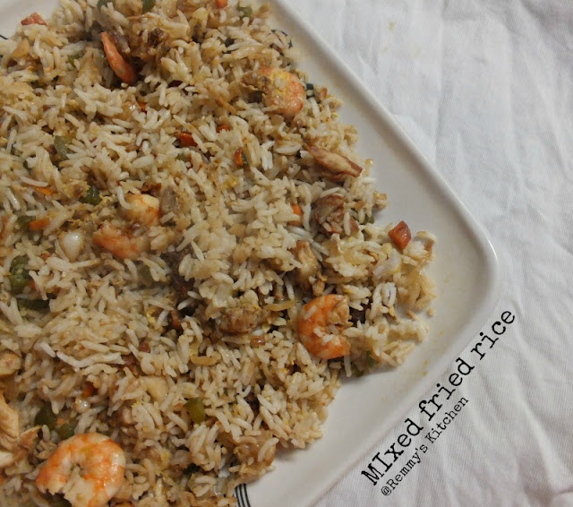 Remmy's Kitchen: Mixed fried rice