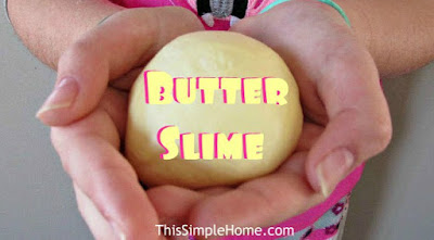 How to Make Butter Slime - This Simple Home