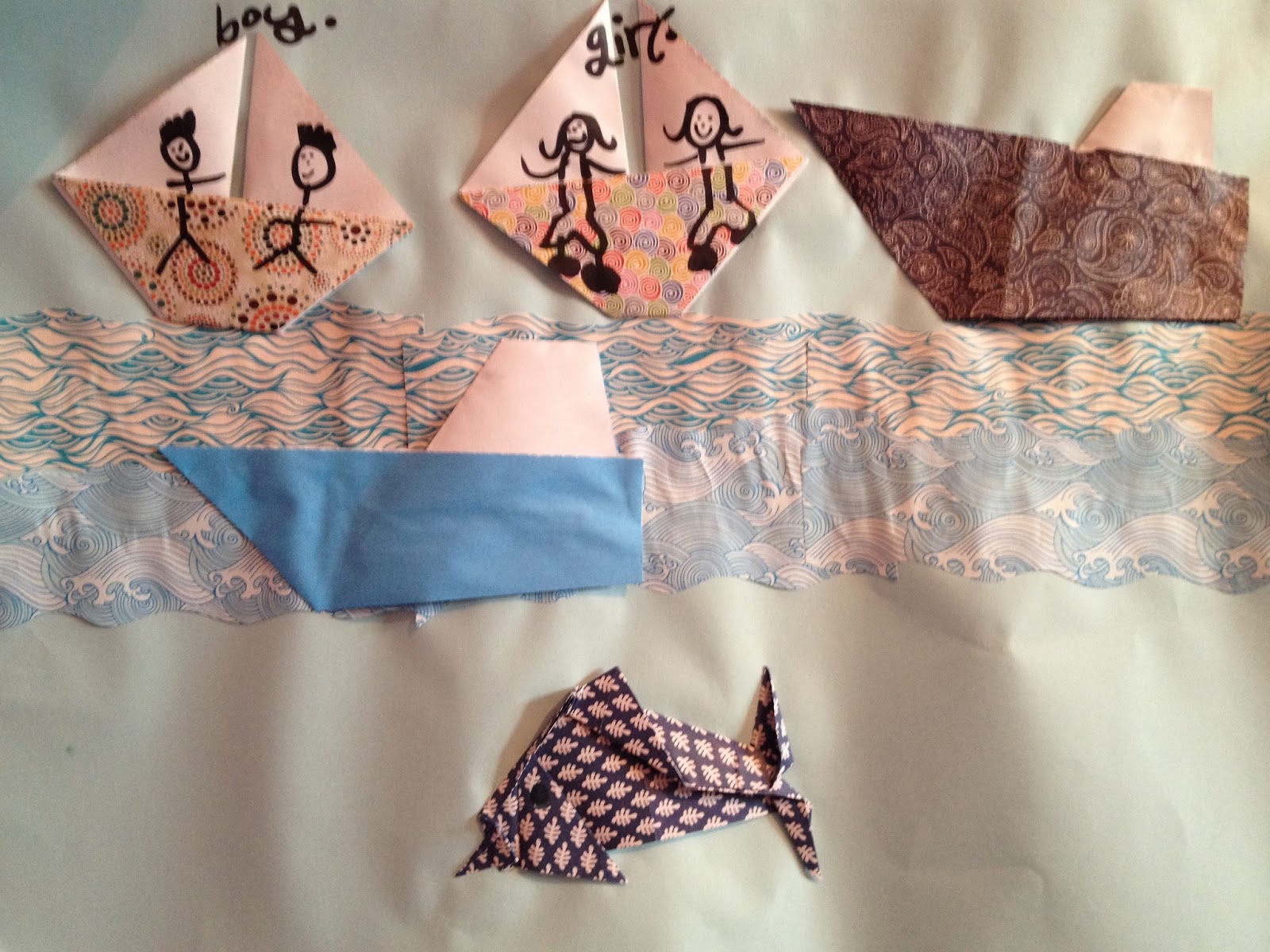 Artist Mummy: Origami outside the box!