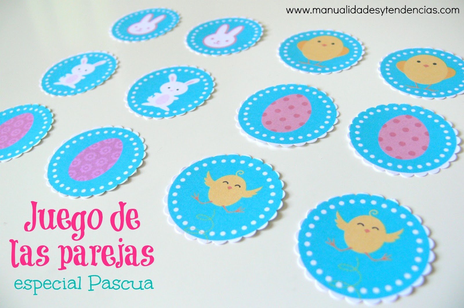 Manualidades y tendencias: Pascua: Juego de parejas imprimible / Easter ...