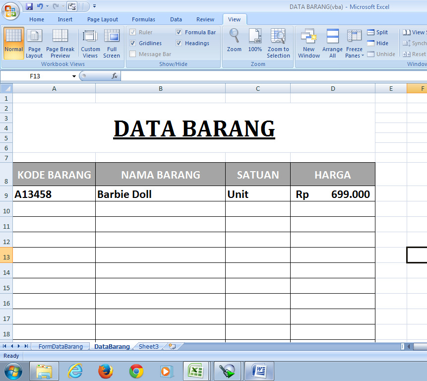 Selamat Datang: Contoh cara membuat aplikasi sederhana dengan VBA M.S ...