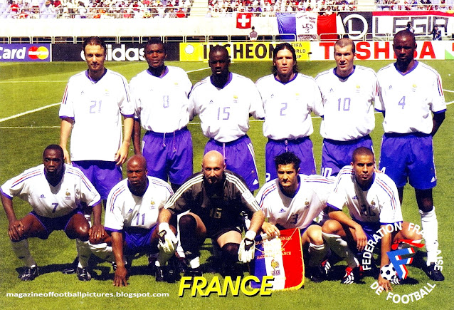 Selección de FRANCIA / Temporadas: 1990-1991 a la actualidad
