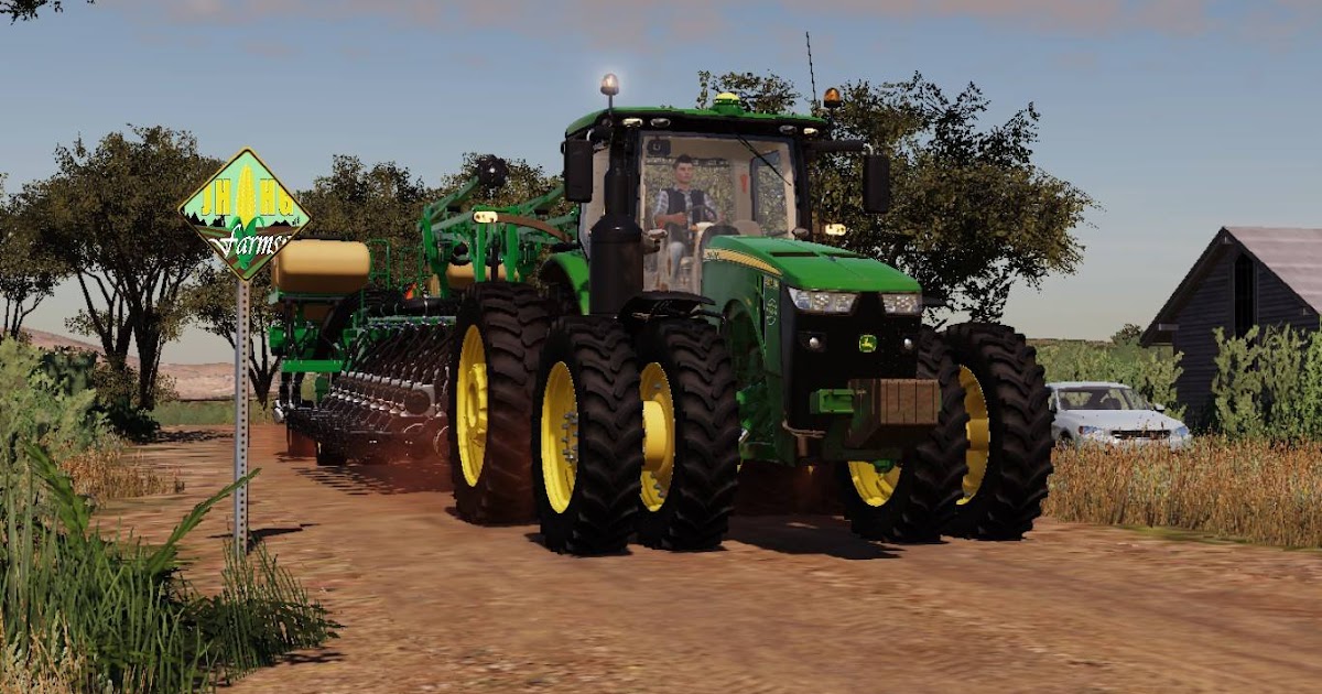 FS19 Johne Deere 8R USA Version - FS 19 & 22 USA Mods Collection