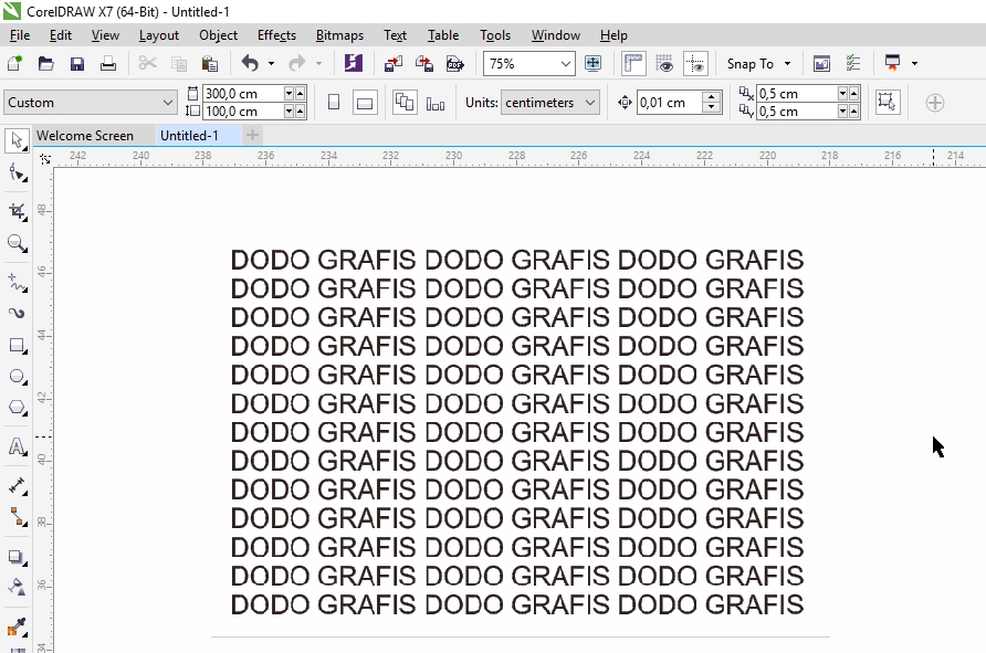 Cara menggunakan efek PINCH / PUNCH Pada CorelDRAW - Biologizone