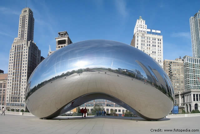 Cloud Gate, The Bean - Escultura em Chicago, EUA - Destinos para ...