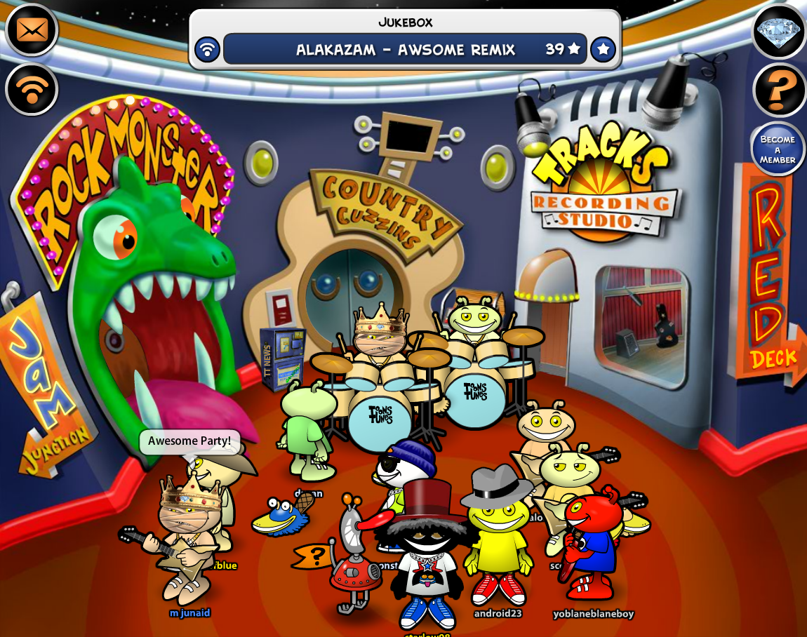 Golden Crown Encore Party | ToonsTunes City