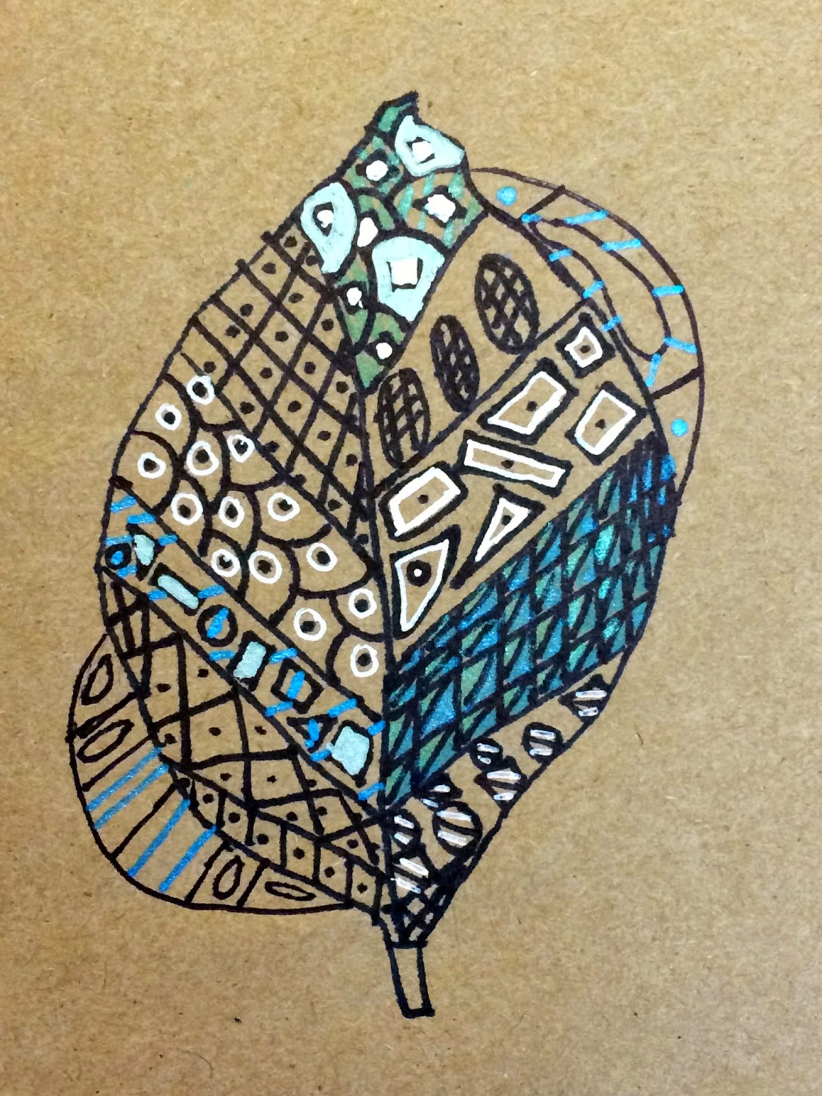 Artsy Miss Hatch: Two Pins, One Lesson. Fourth Grade Zentangles.