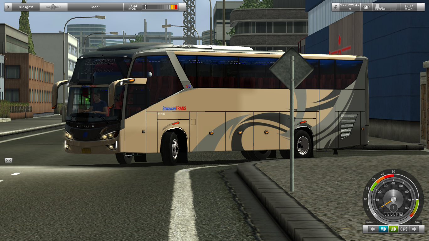 Zeppelin G3 UKTS - Mod ETS2 bus truck