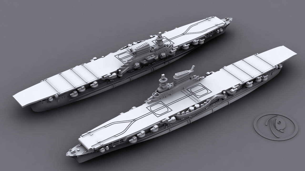 Tiny Thingamajigs: Regia Marina: Their aircraft carriers of World War II...