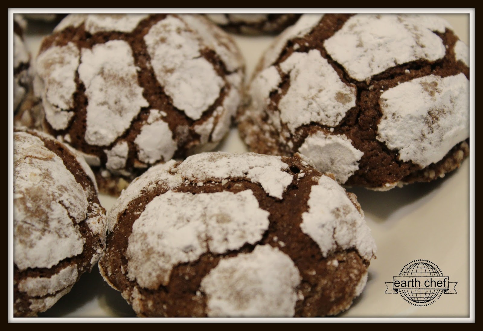earth chef: PISCO PERU CHOCOLATE COOKIES