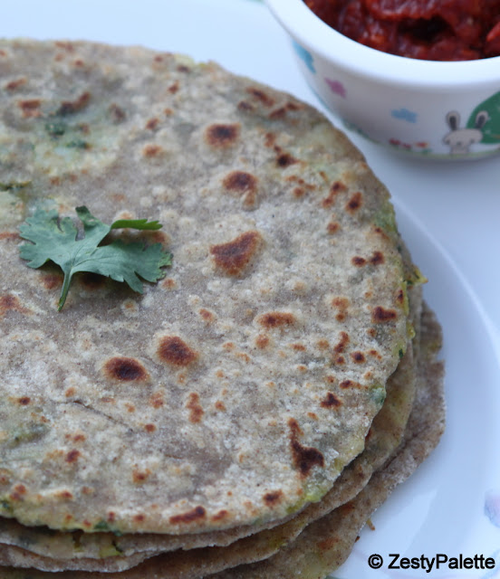 Cooks Joy - "Nutritious" Aloo Paratha with Oats and Ragi
