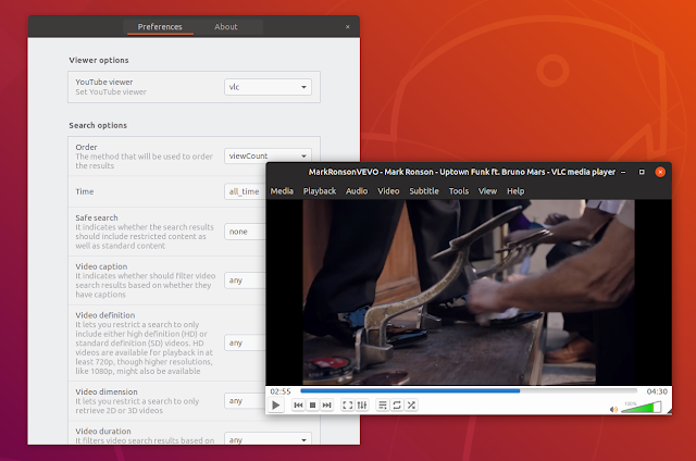 Gnome Shell YouTube Search Provider Lets You Play YouTube Videos In VLC ...