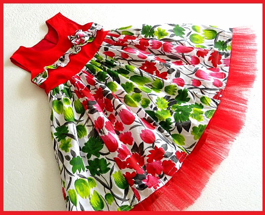 Sewing Tutorial for Girls, 6 months to 10 years, Ashley Paneled Dress ...