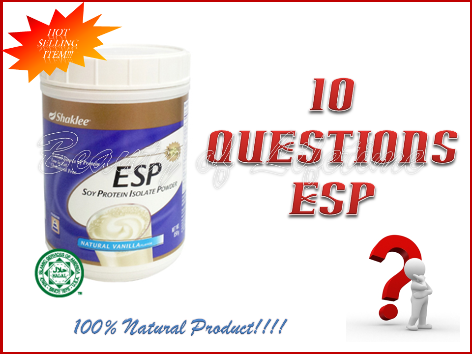 Beauty of Lifetime with Shaklee: ESP - Energizing Soy Protein