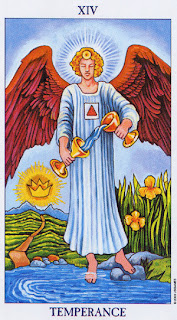 TAROTCABALA: V.I.T.R.I.O.L / A Temperança / Arcano 14