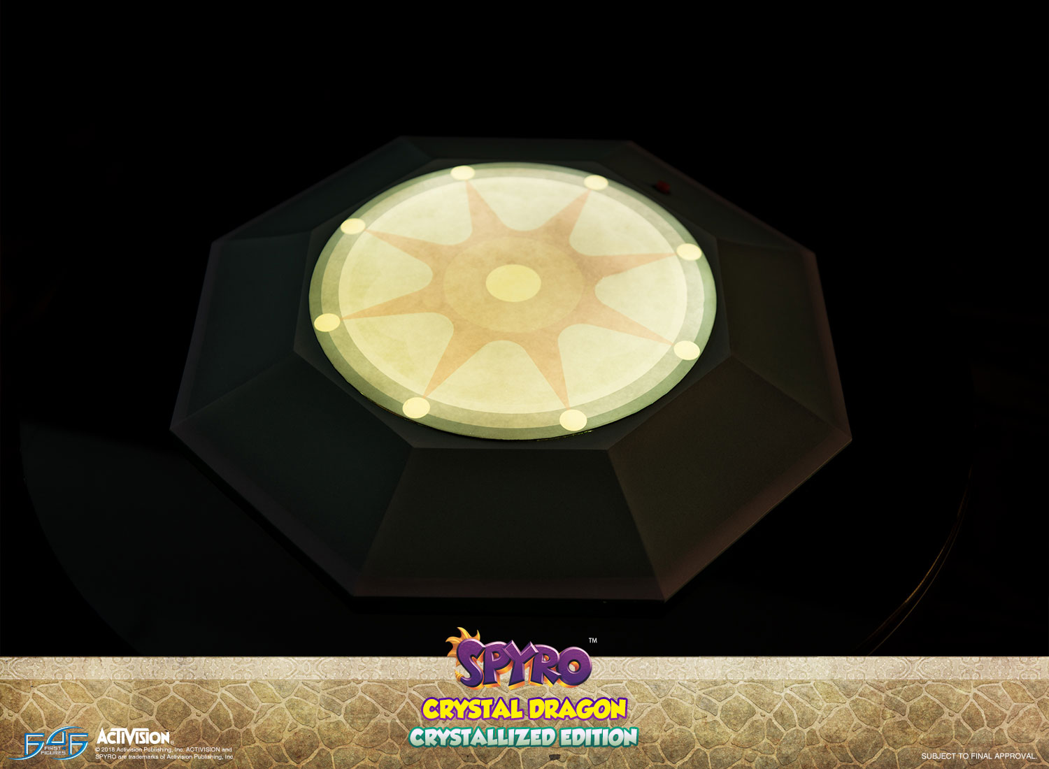 Spyro the Dragon - Crystal Dragon Statue (First 4 Figures)