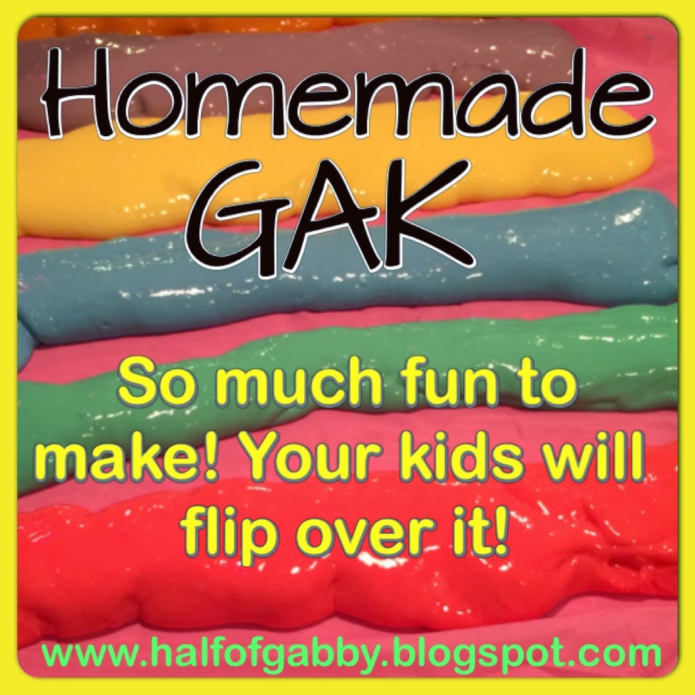 HALF OF GABBY: How to Lose Weight & Get Fit: HOMEMADE GAK RECIPE: Such ...