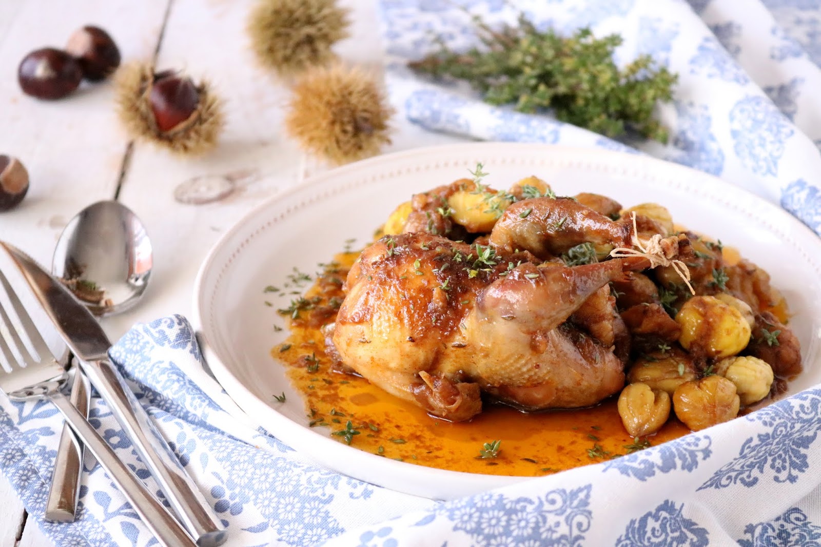 Nárwen's Cuisine - Sabores do Mundo : Perdiz com Cebolada de Castanhas