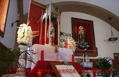 Sagrada Cena Bonanza: Altares