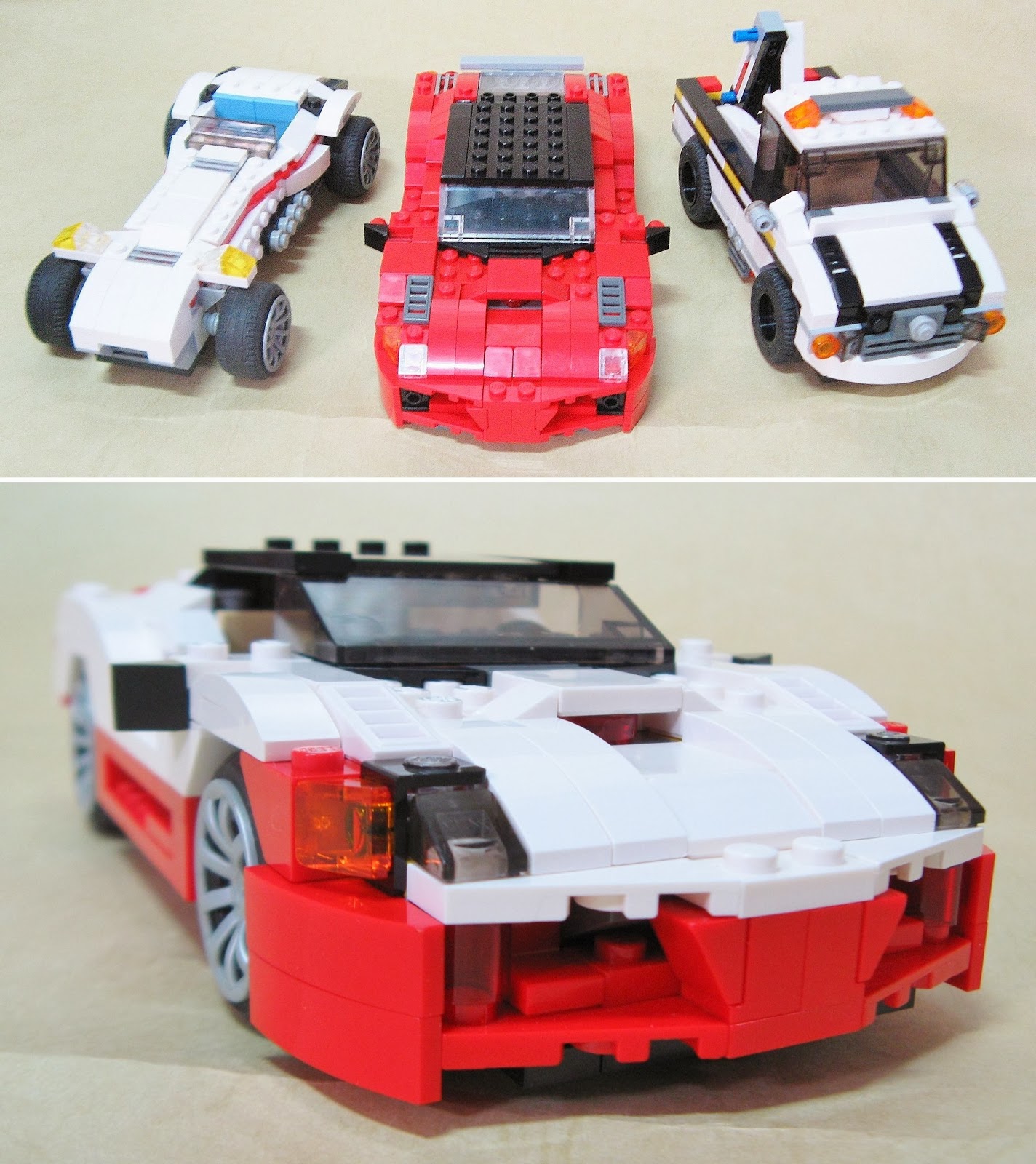 LEGO Car Show(By Bloks)積木車展 : 31006 Highway Speedster(Part 2)