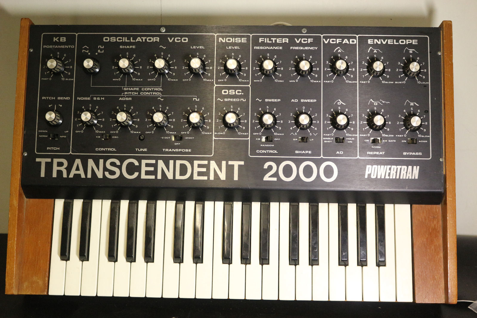 MATRIXSYNTH: Powertran Trancendent 2000 Analogue Mono Synth