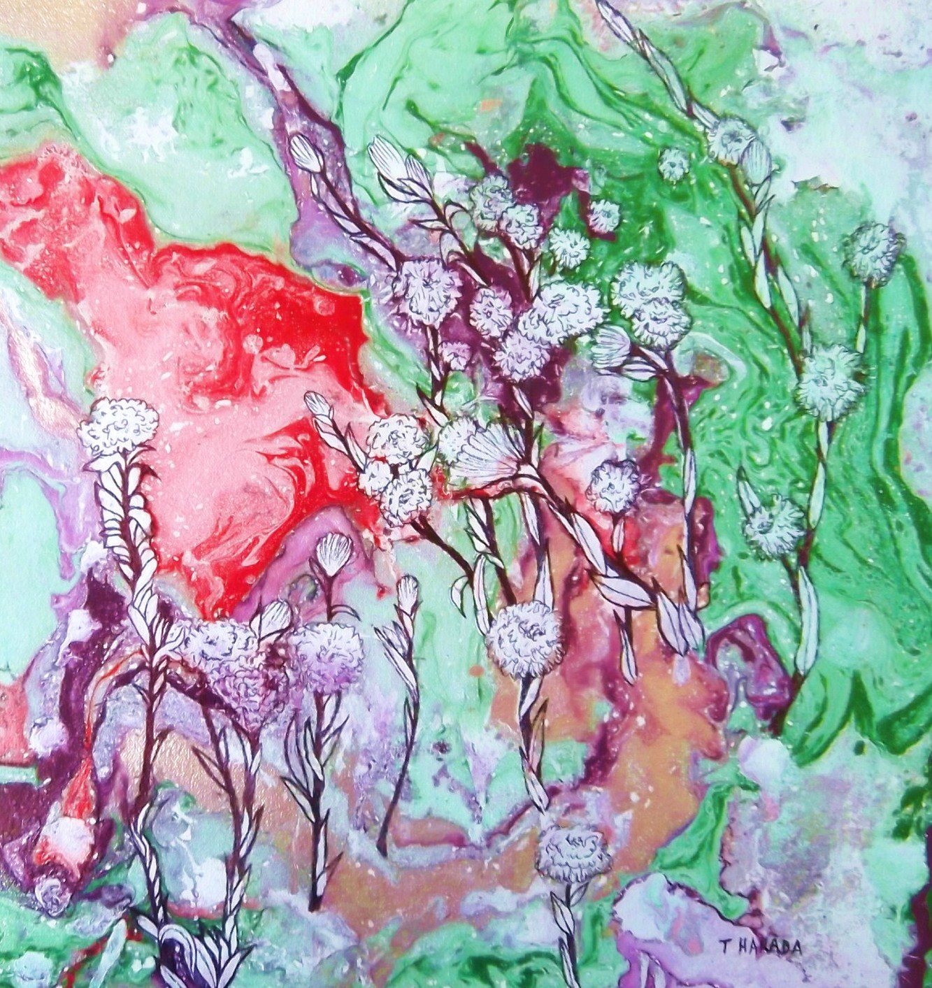 Art by Tina Harada: Something New.