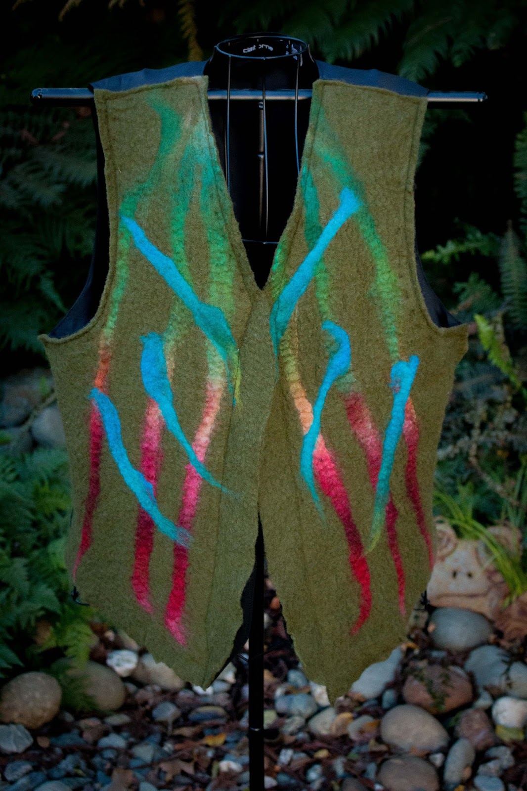 Lisa's Felted Art: ***Felted Vest***