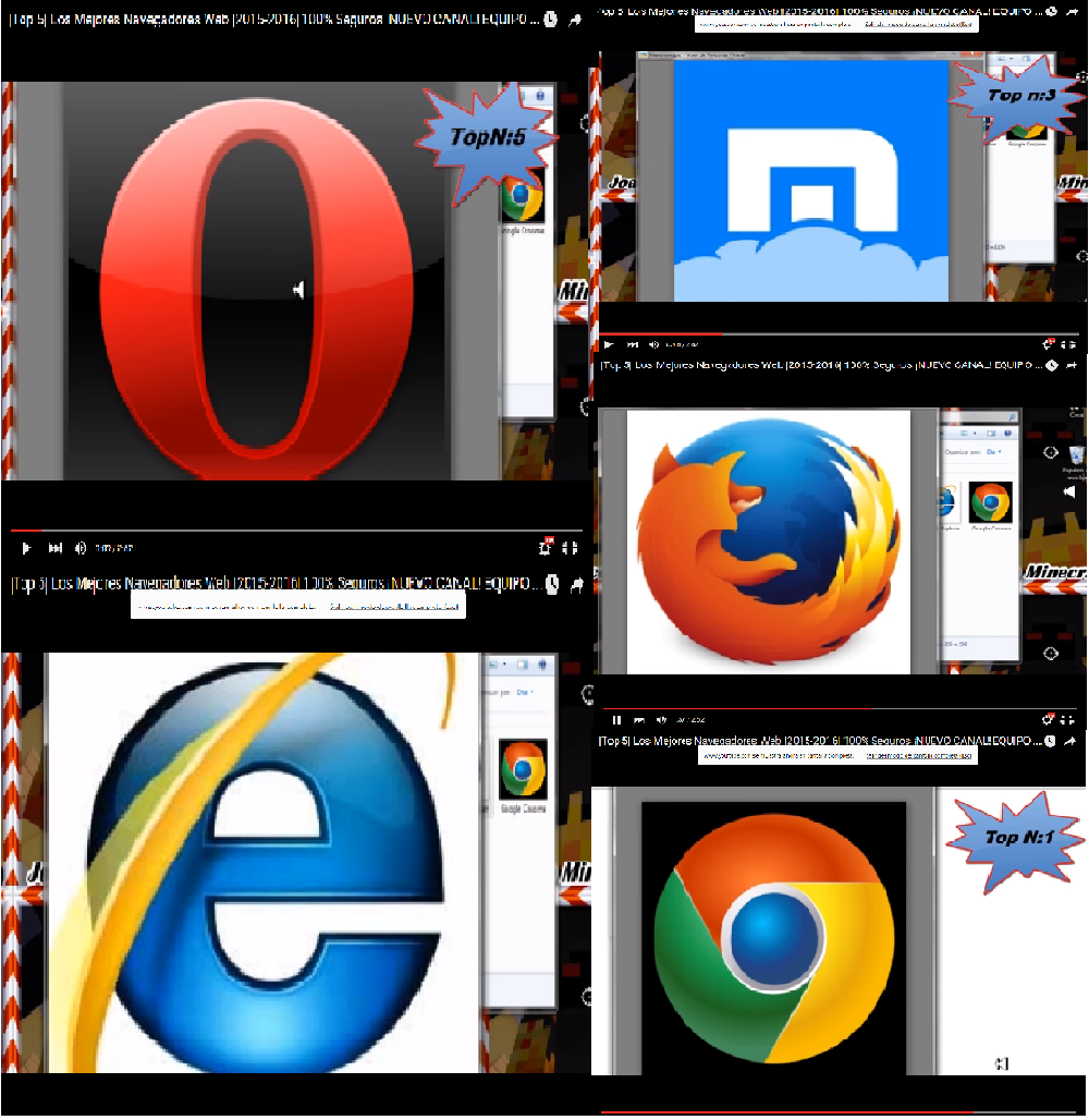 TECNOLOGÍA AL DIA: TOP 5 DE NAVEGADORES DE INTERNET