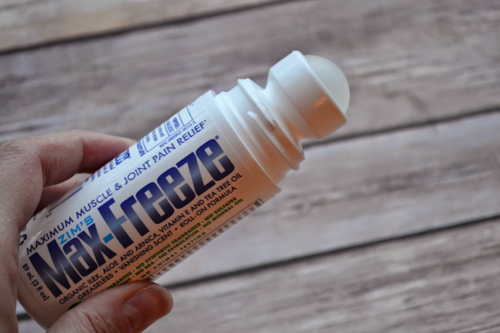Zim's Max-Freeze for Immediate Muscle & Joint Pain Relief - #Giveaway!
