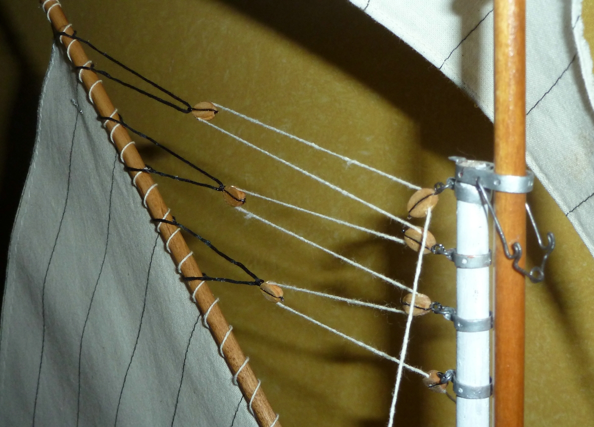 Model Build - Bluenose II: 11 - Some Initial Rigging