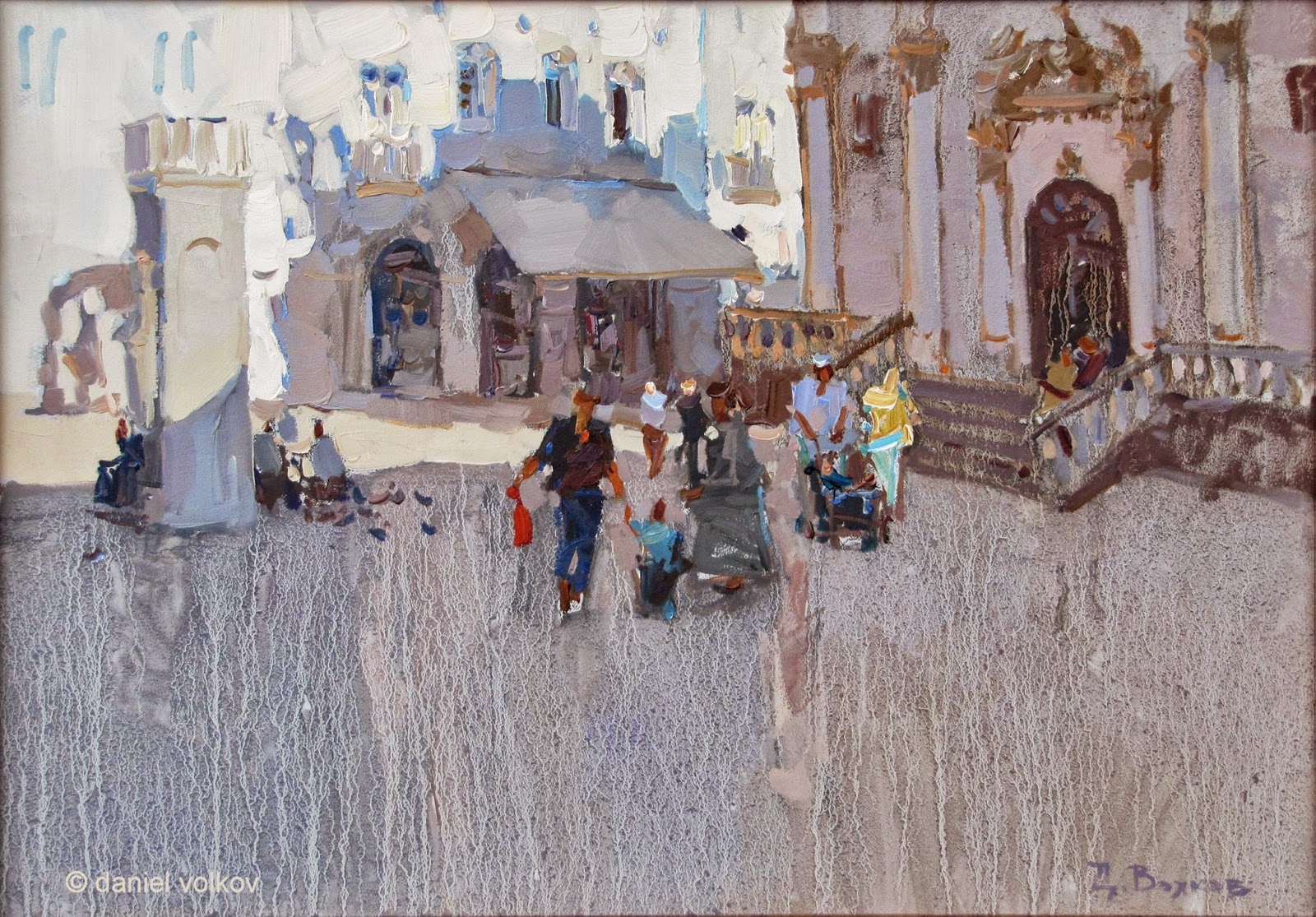 Daniil Volkov, 1974 | Abstract Plein Air painter | Tutt'Art@ | Pittura ...