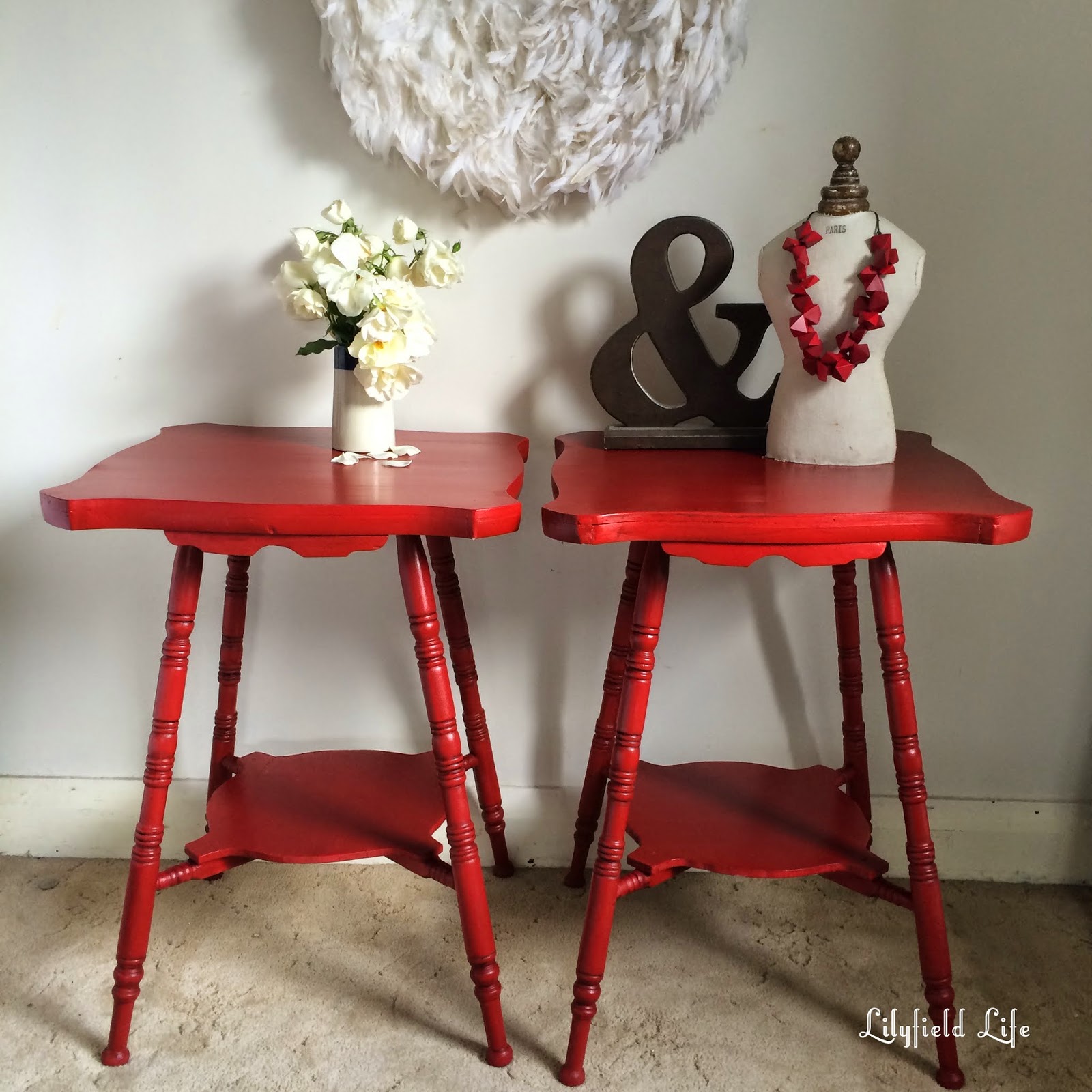 Lilyfield Life: Emperor's Silk Side Tables