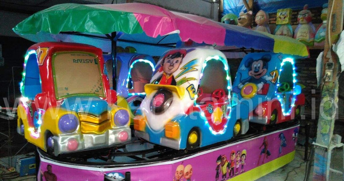 Kereta Gerobak Mobil-mobilan Full Fiber