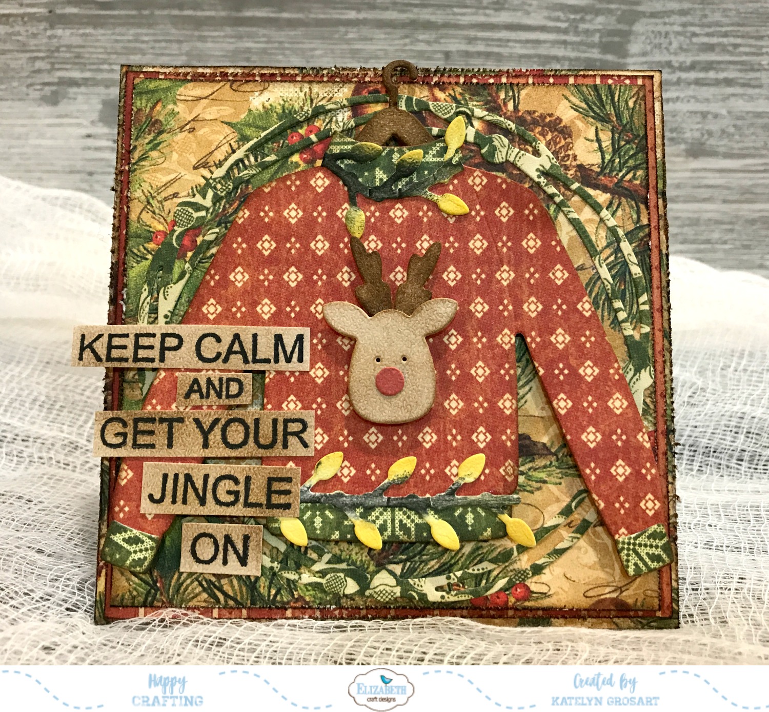 A Creative Journey: Keep Calm and Get Your Jingle On - Winter Sweater ...
