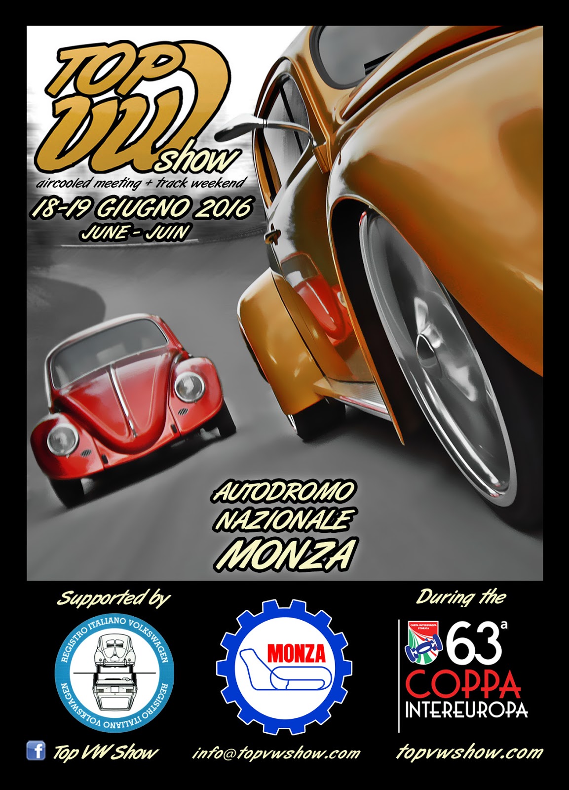 TOP VW Show #3 - 18/19 Giugno 2016 Autodromo Monza