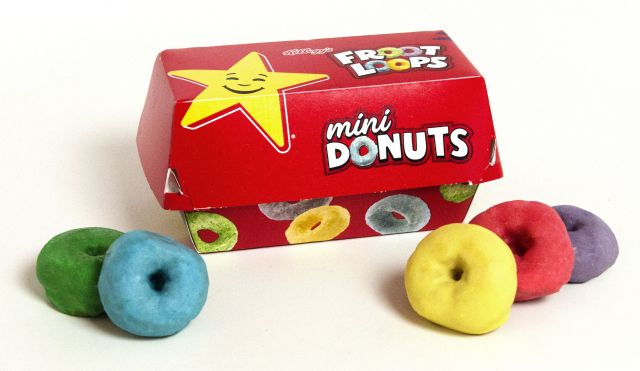 Carl's Jr. and Hardee's Unveil New Froot Loops Mini Donuts