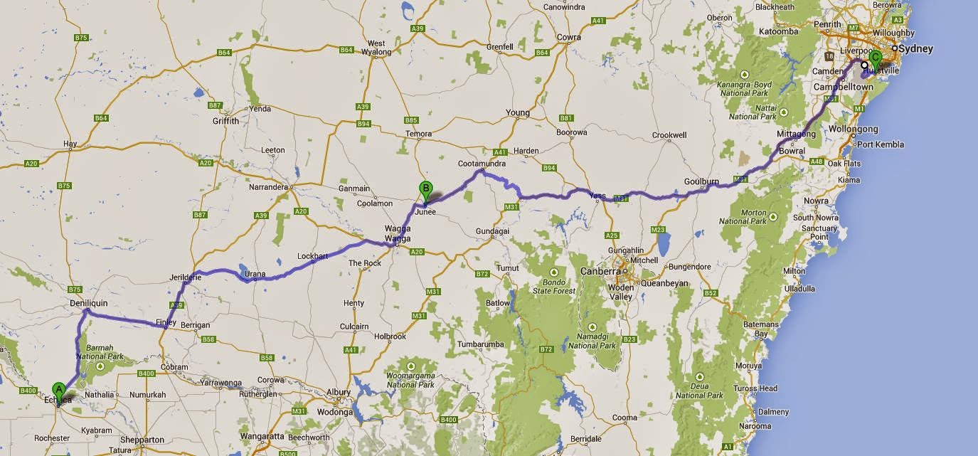 Destination - Echuca, Victoria, Australia. - My road trip to attend a ...