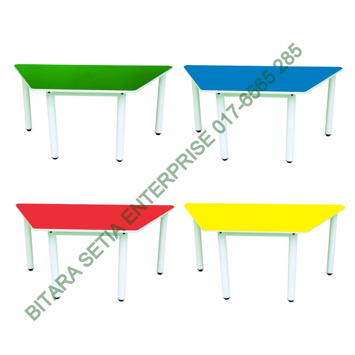 Pembekal perabot kanak-kanak tadika, taska dan prasekolah: meja separuh ...