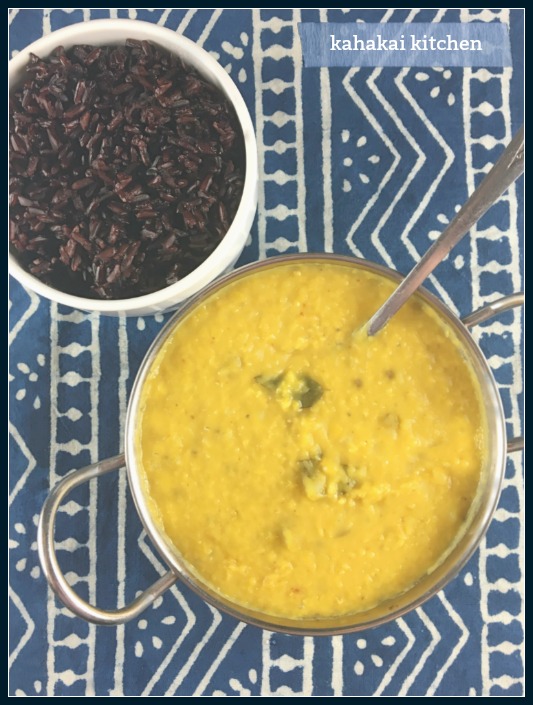 Kahakai Kitchen: A Exotic and Unique White Dal Curry for Cook the Books ...