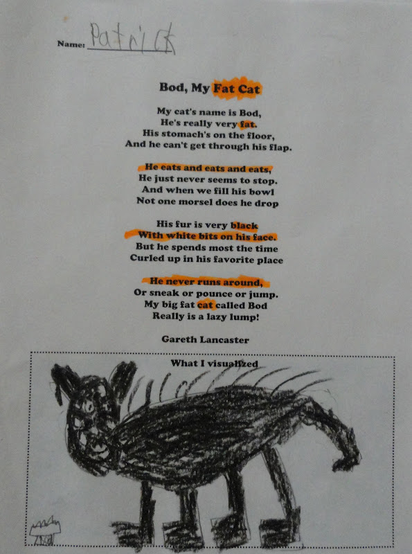 First Grade Lyons' Den: Visualizing with Poems