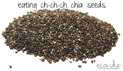 eco ike: Eating Ch-ch-ch chia seeds